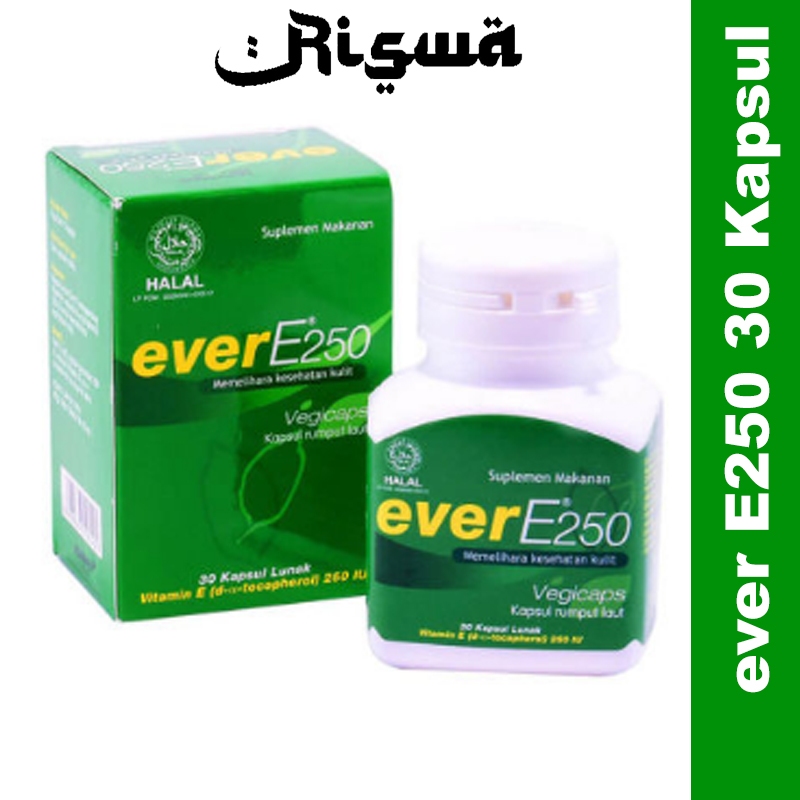 Jual Ever E 250 IU 30 Kapsul Promil Vitamin E | Shopee Indonesia