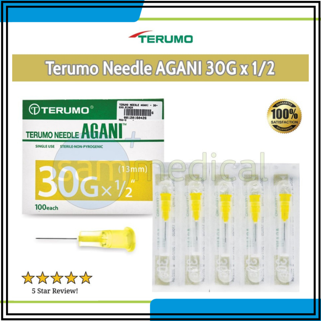 Jual Terumo Needle AGANI - 30G per 10 pcs | Shopee Indonesia