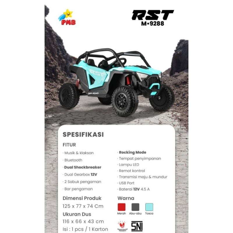 Jual M 9288 MOBIL AKI M9288 RST mainan anak | Shopee Indonesia
