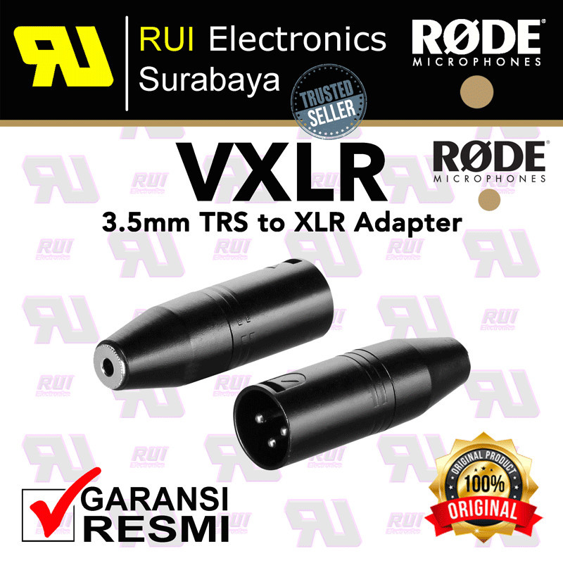 Jual RODE VXLR Adaptor to TRS 3.5mm Mini-jack | Shopee Indonesia