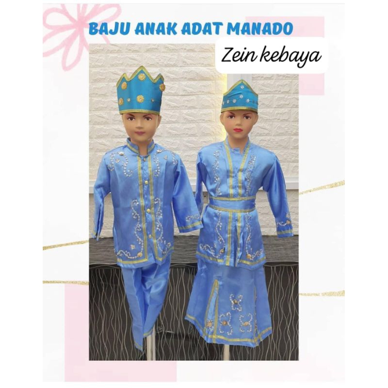 Jual BAJU ADAT ANAK/BAJU ADAT MANADO | Shopee Indonesia