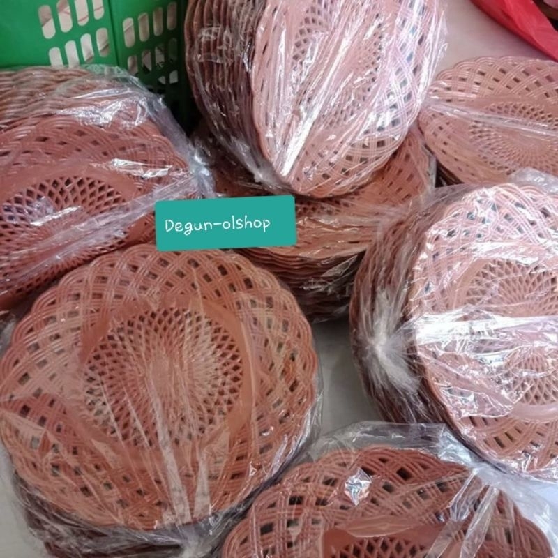 Jual PIRING ROTAN PLASTIK LUSIN ISI 12 PCS | Shopee Indonesia