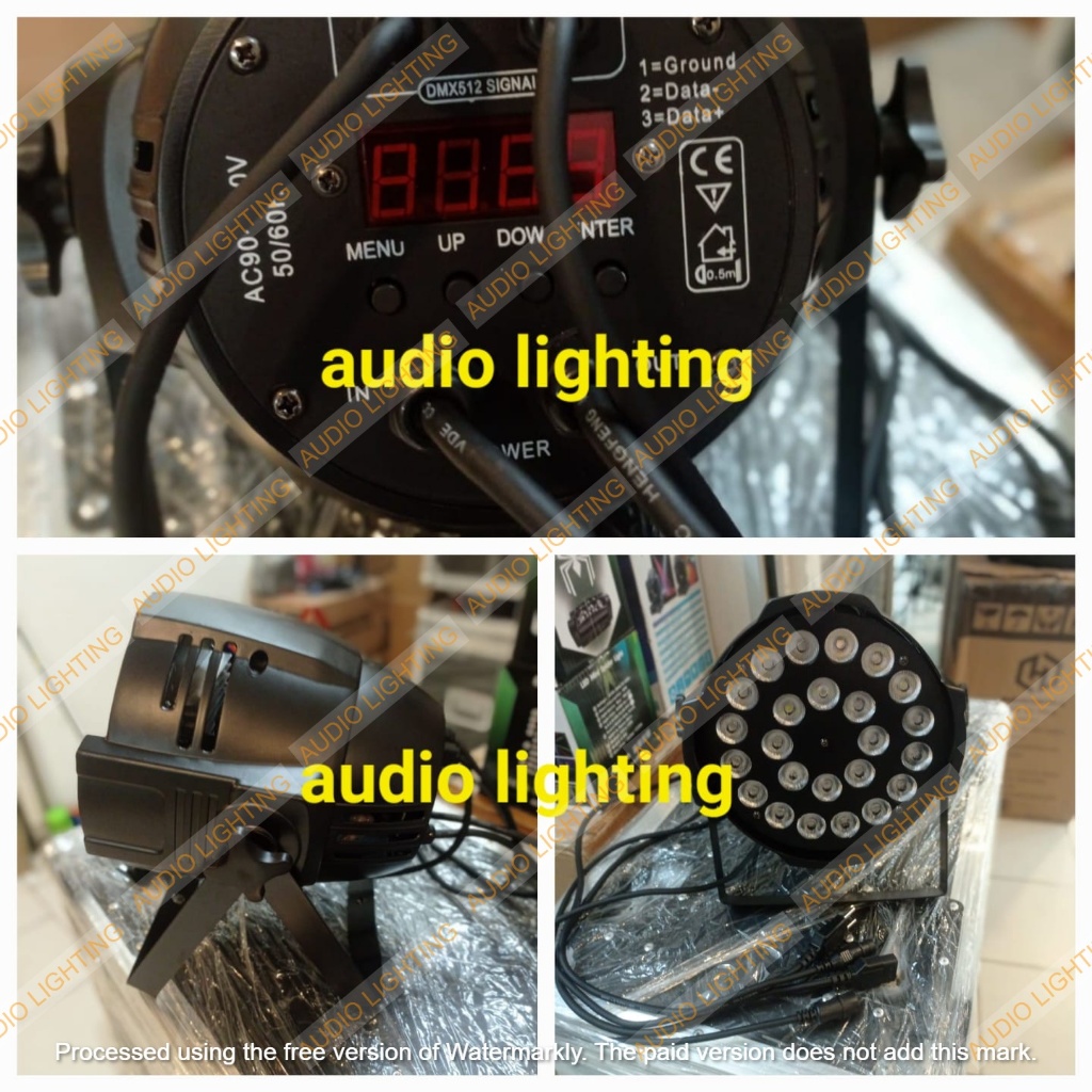 Jual Lampu Panggung Parled 24x10 watt AMT Light | Shopee Indonesia
