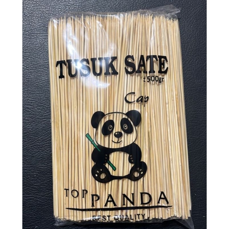 Jual Tusuk sate bambu Panda 500gr 20cm Bersih higenies | Shopee Indonesia