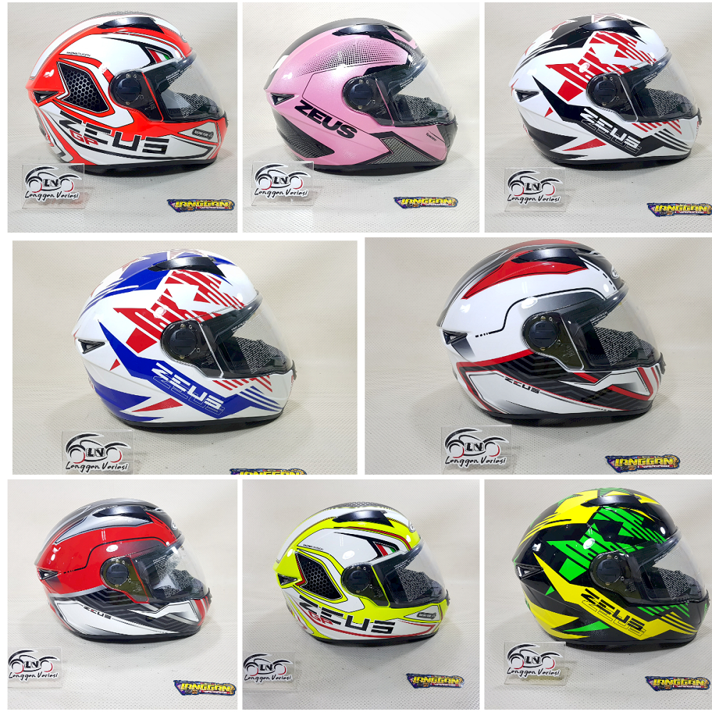 Jual Helm ZEUS Full Face ZS 811 ZS811 Motif Series Original | Shopee ...