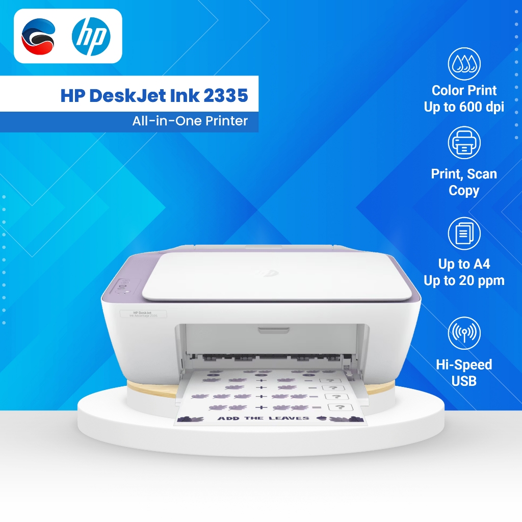 Jual HP Printer DeskJet Ink Advantage 2335 AIO [7WQ08B] | Shopee Indonesia