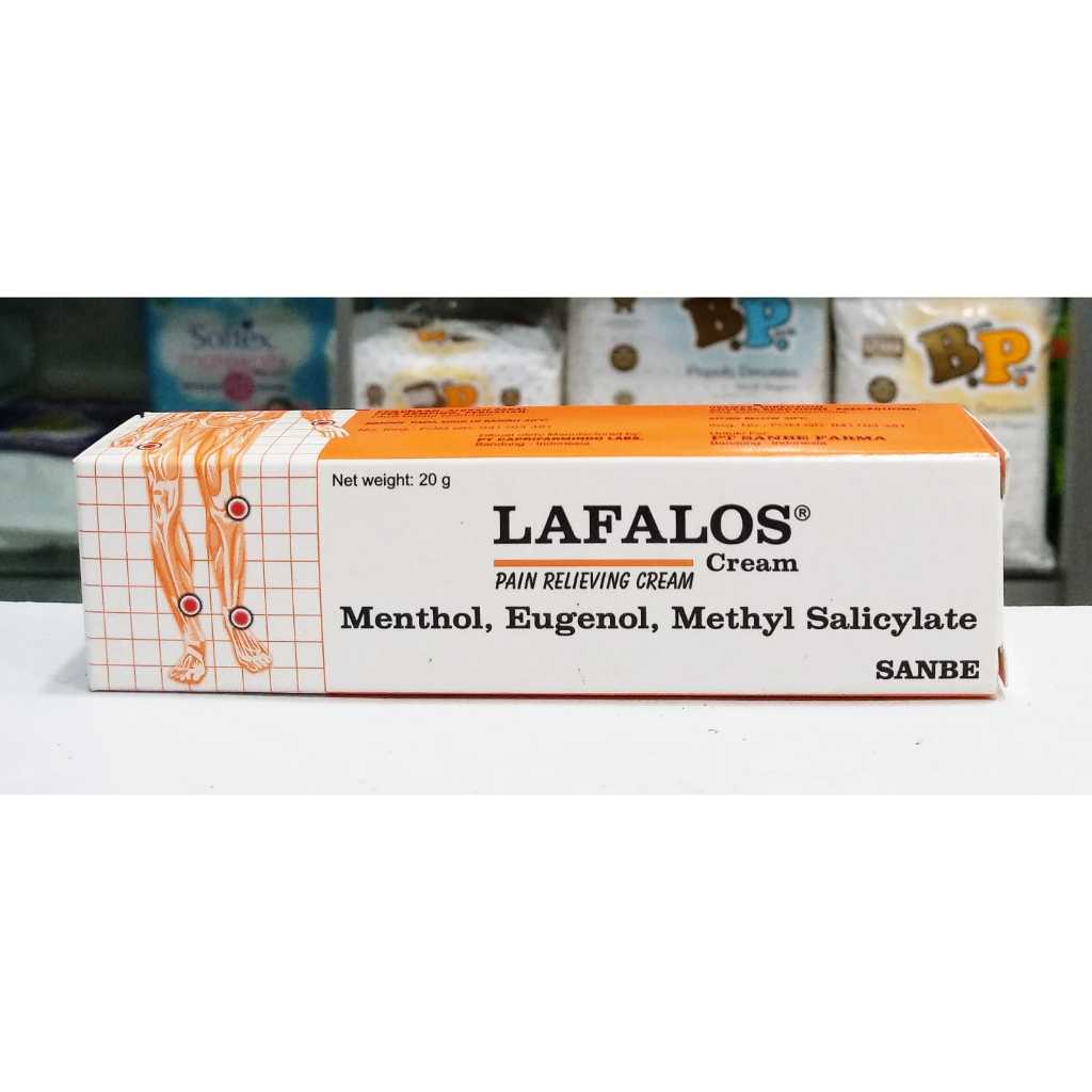 Jual Lafalos Cream 20gr - Krim Untuk Meredakan Nyeri Sendi dan Pegal ...