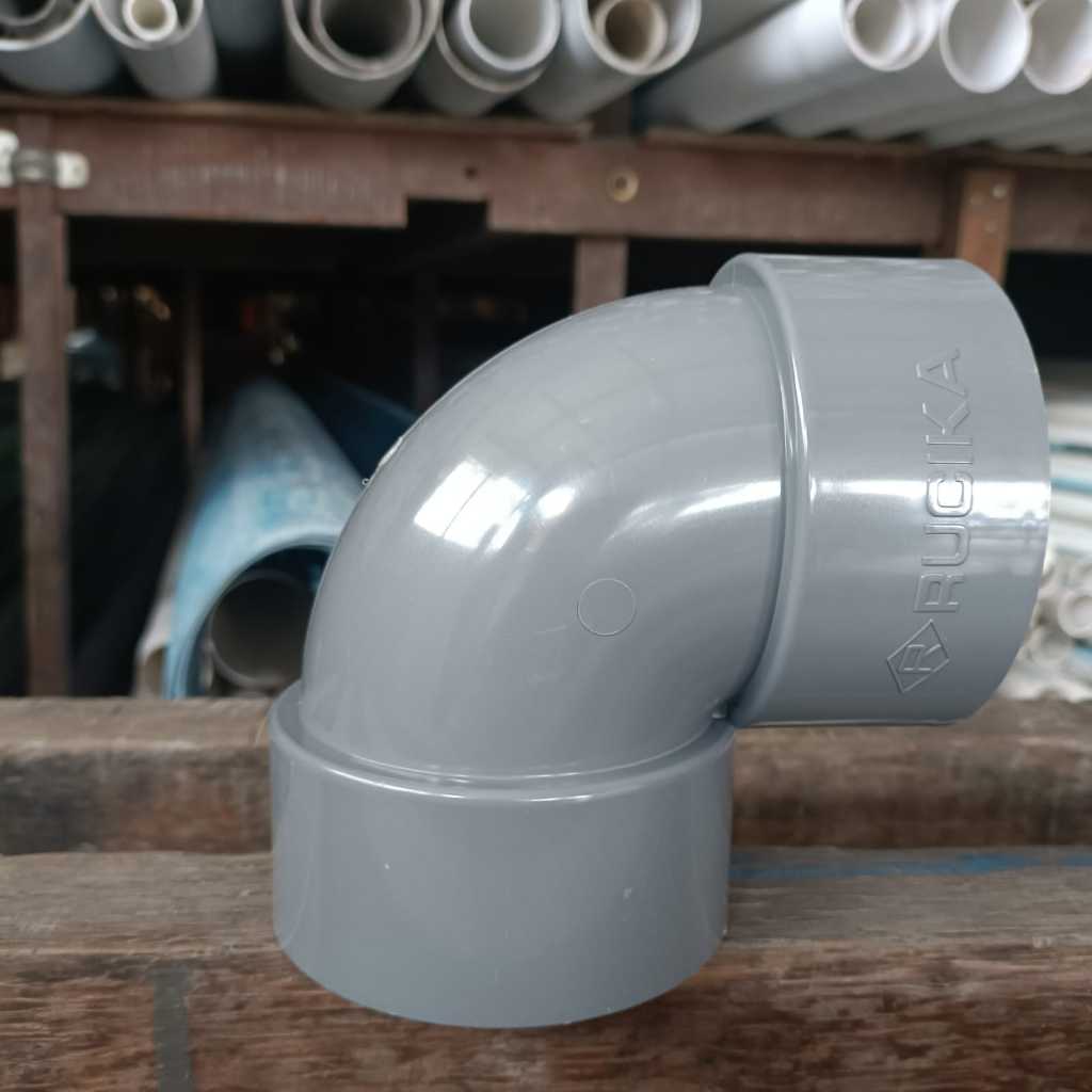 Jual Keni Elbow Rucika 3" Inch D / FITTING PIPA PVC / Knie / Knee / L | Shopee Indonesia