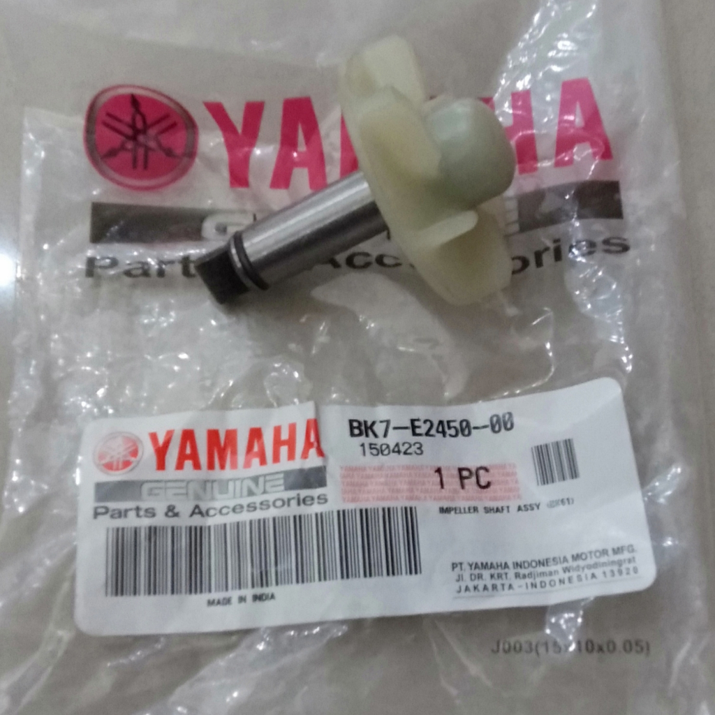 Jual IMPELLER SHAFT ASSY (BK61) / KIPAS WATERPUMP WATERPOM - R15 V3 ...
