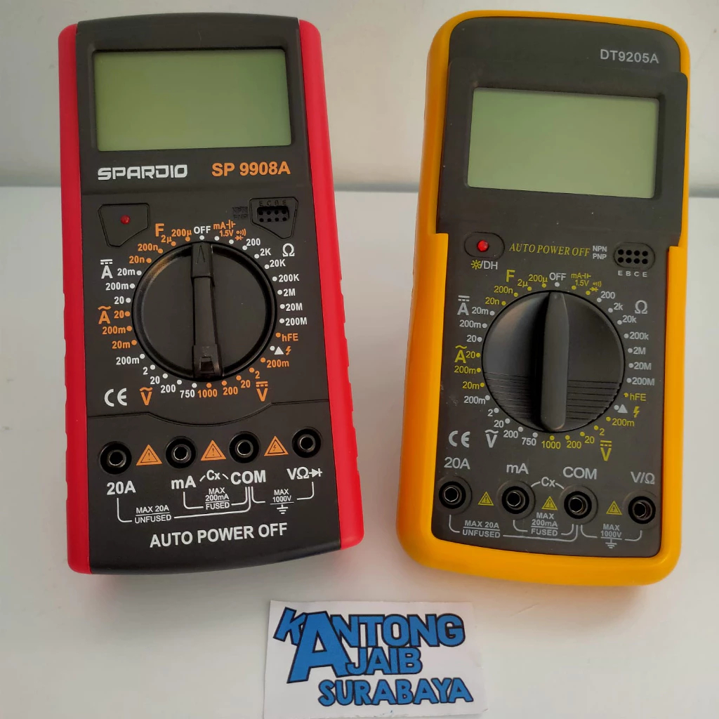 Jual Multitester Digital Spardio 9205 Avometer Digital Spardio 9205 ...