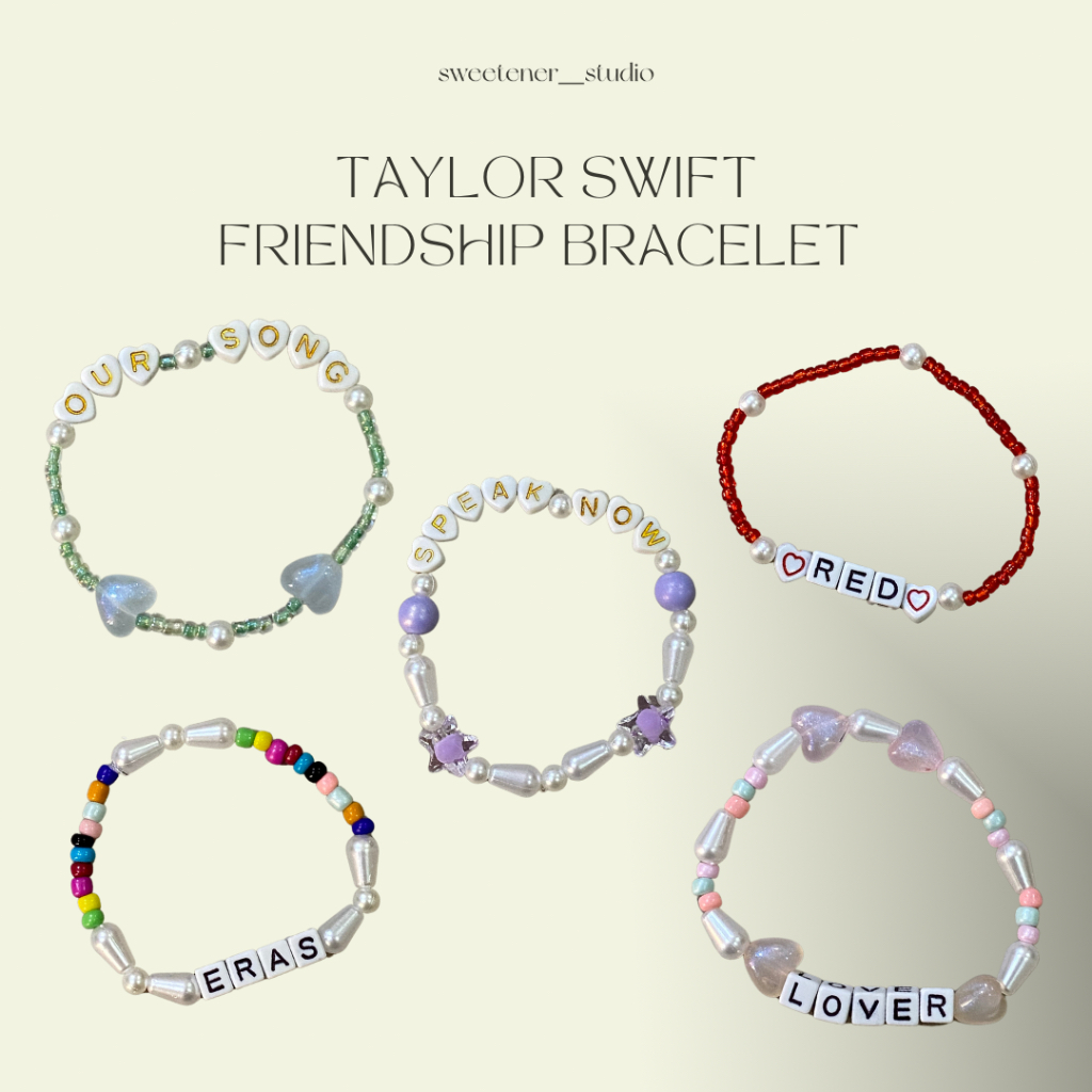 Jual FRIENDSHIP BRACELET TAYLOR SWIFT - ERAS TOUR BRACELET - SWEETENER ...