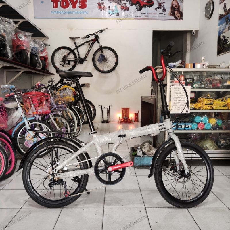 Jual SEPEDA LIPAT 20 INCI NEW PHOENIX 6652 FOLDING BIKE DEWASA | Shopee ...