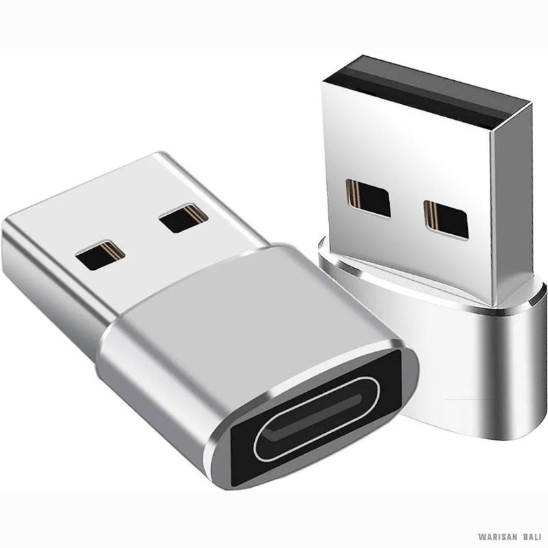 Jual Adapter converter USB to Type C untuk Laptop & Macbook,Monitor dll ...