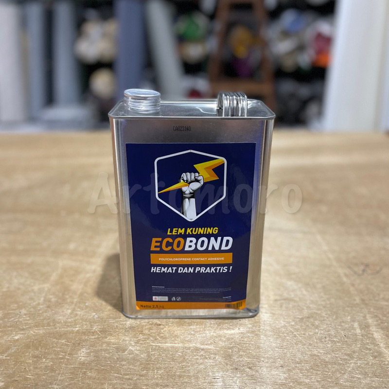 Jual Lem Ecobond Galon 2.5kg (Lem Kuning Serbaguna) | Shopee Indonesia