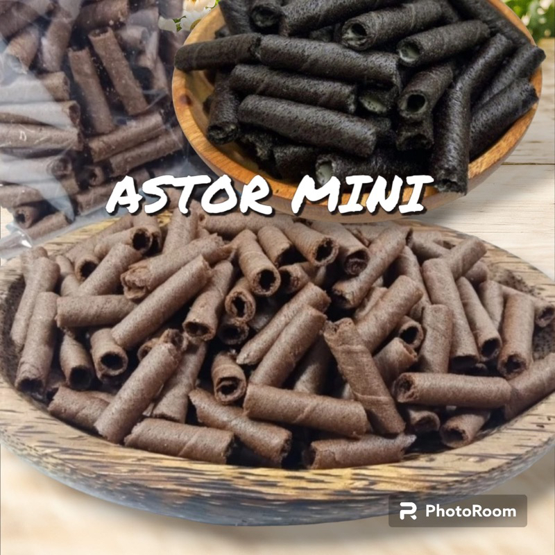 Jual ASTOR MINI 250gram / ASTOR ROL WAFER MINI / ASTOR MINI COKLAT ...