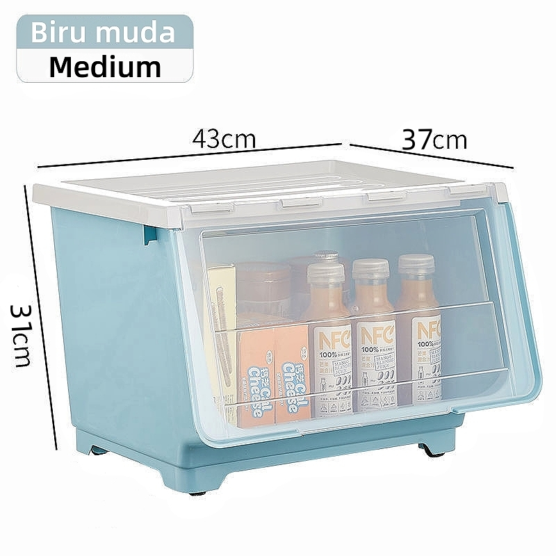 Jual Container Box Besar Organizer Rumah Baju/Mainan/Buku Box Storage ...