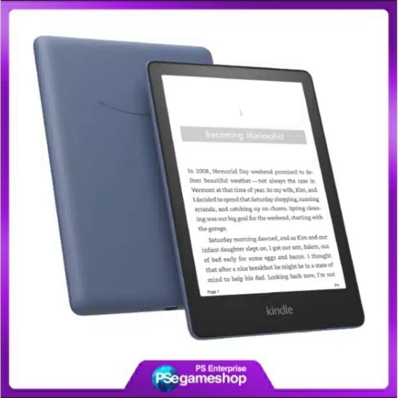 Jual Kindle Paperwhite Signature Edition (2022) 32 GB – Denim Blue ...