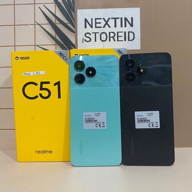 Jual REALME C51 4/64 4/128 SECOND FULLSET | Shopee Indonesia