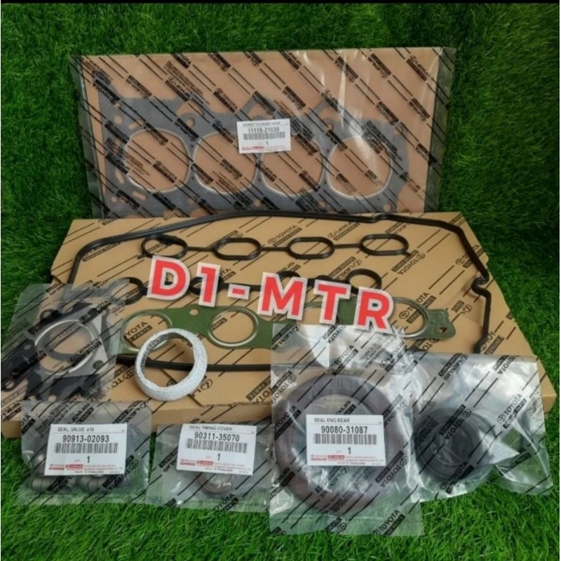 Jual *Gasket Full Set/Paking Set :Vios/Limo -Yaris 1NZ Plat/Besi (04111-21040) | Shopee Indonesia
