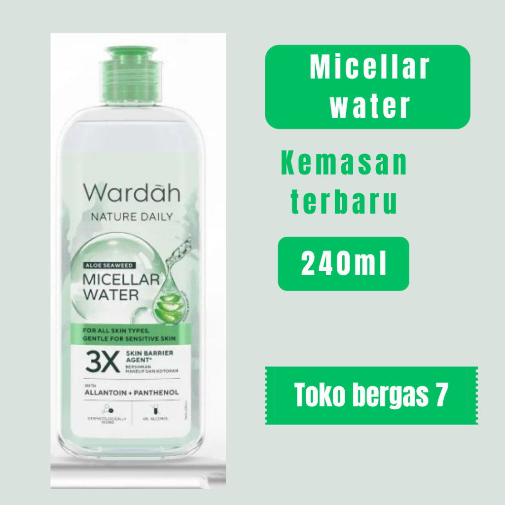 Jual Wardah seaweed micellar water 240ml | Shopee Indonesia