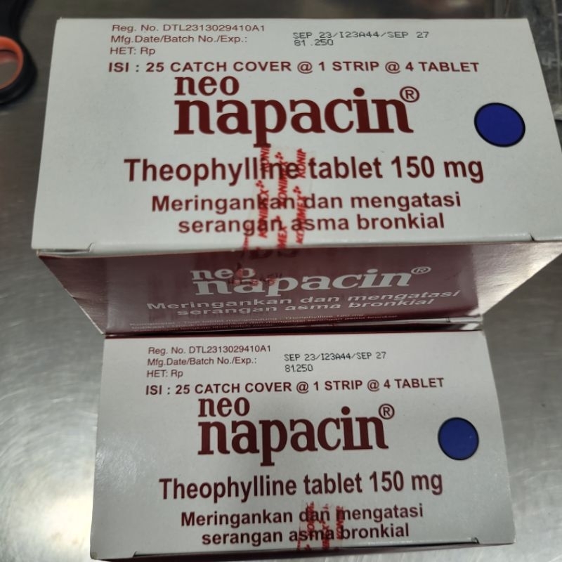 Jual Neo Napacin 1pack isi 25 Strip | Shopee Indonesia