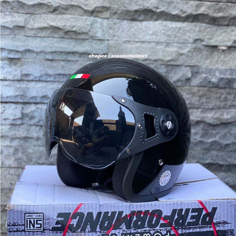 Jual HELM VESPA MATIC ITALY | Shopee Indonesia
