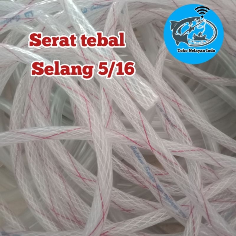 Jual selang 5/16 serat dalam tebal panjang 1 meter | Shopee Indonesia