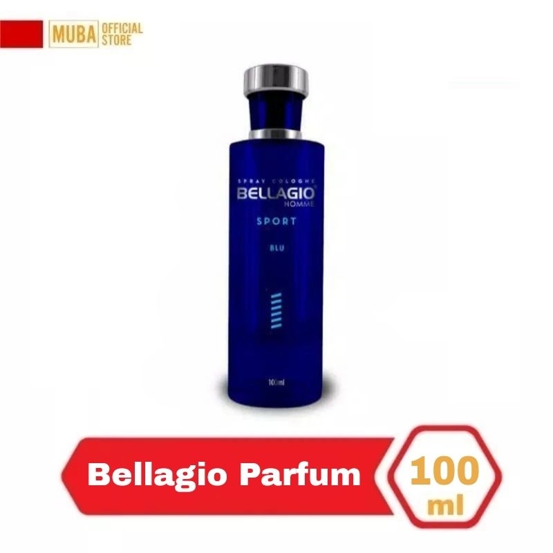 Jual BELLAGIO Homme Spray Cologne Sport Blu 100 ml | Shopee Indonesia