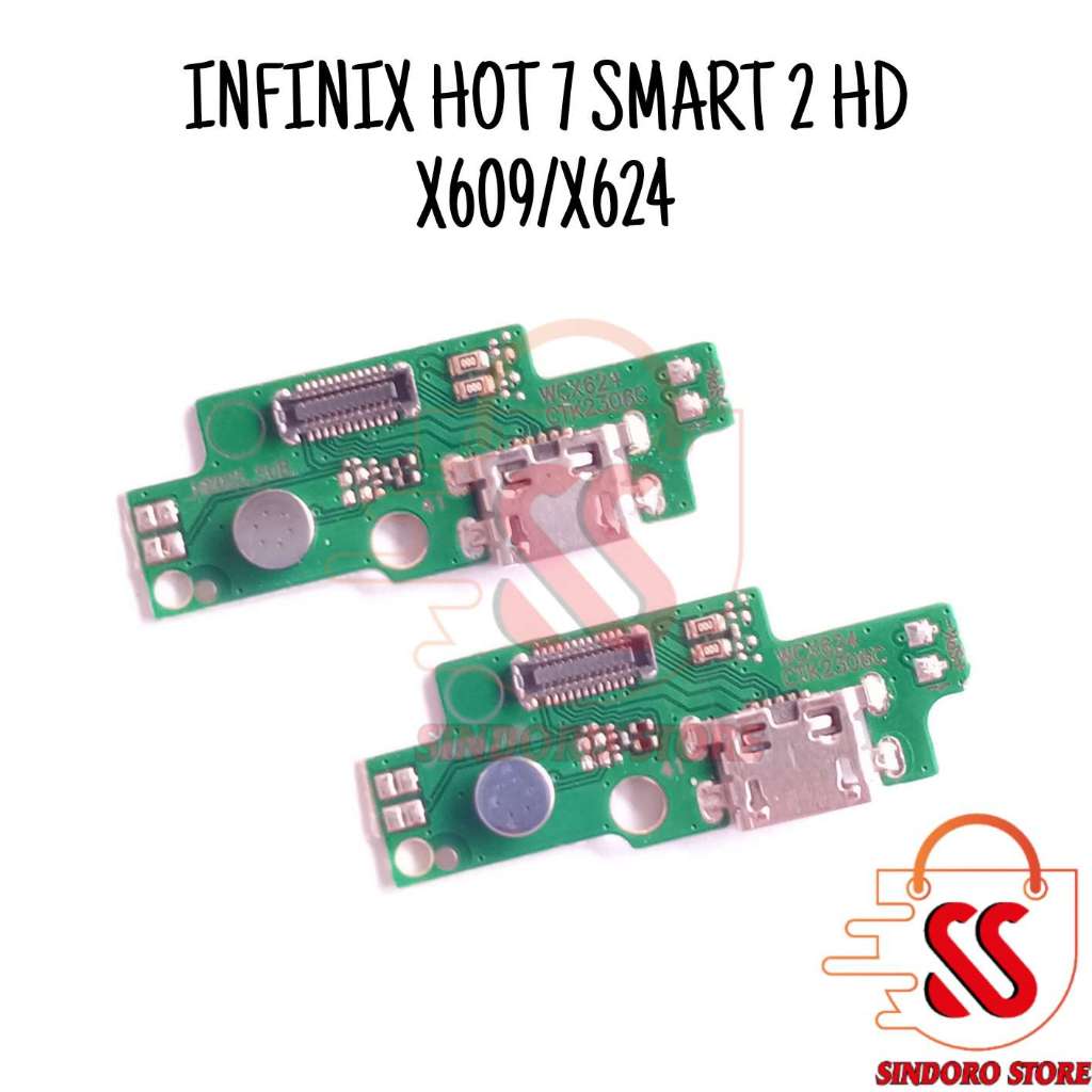Jual Konektor Charger Infinix Hot 7 Smart 2 HD X609/X624 Pcb Papan Cas Usb Board Mic | Shopee ...