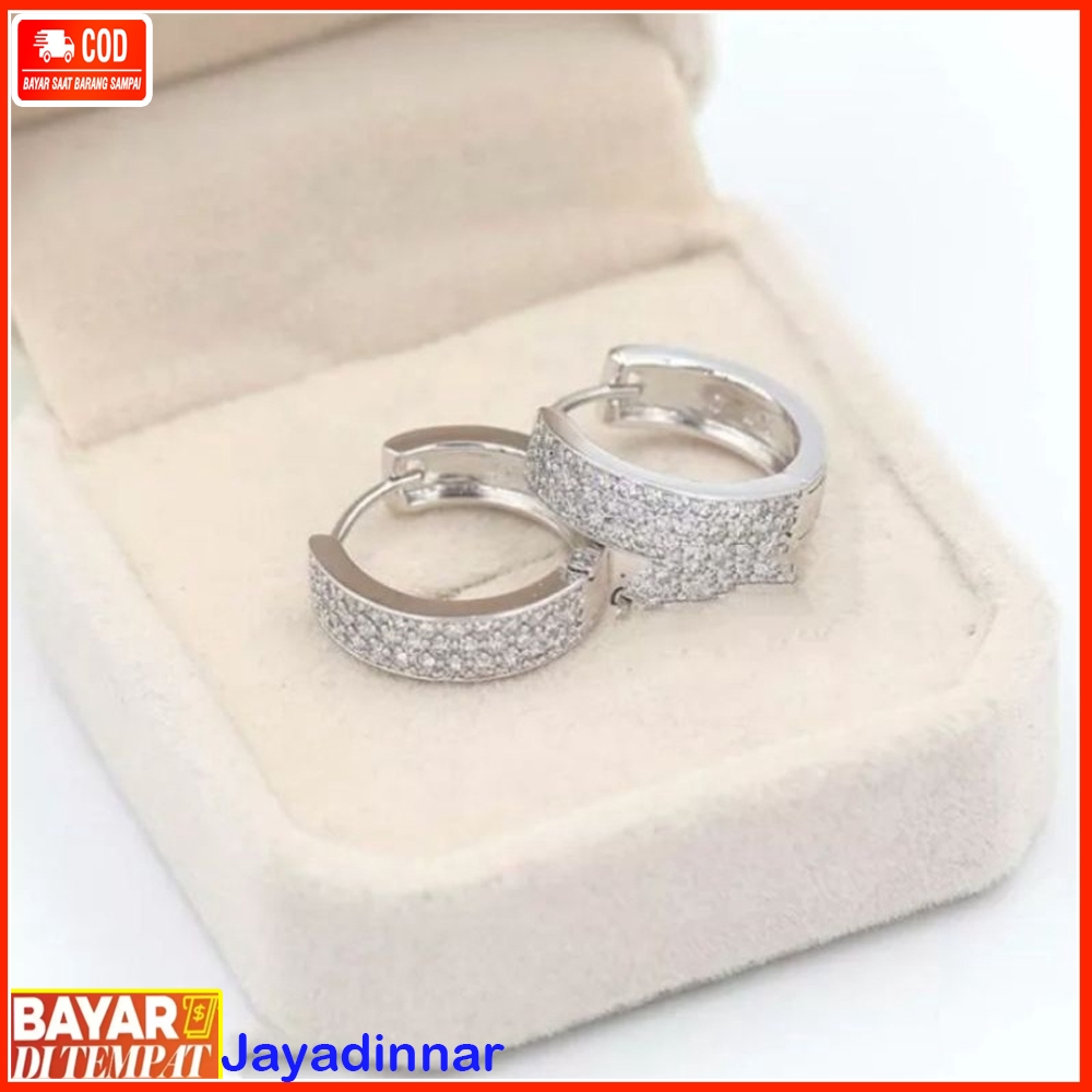 Jual anting emas putih asli ada surat dari toko | Shopee Indonesia