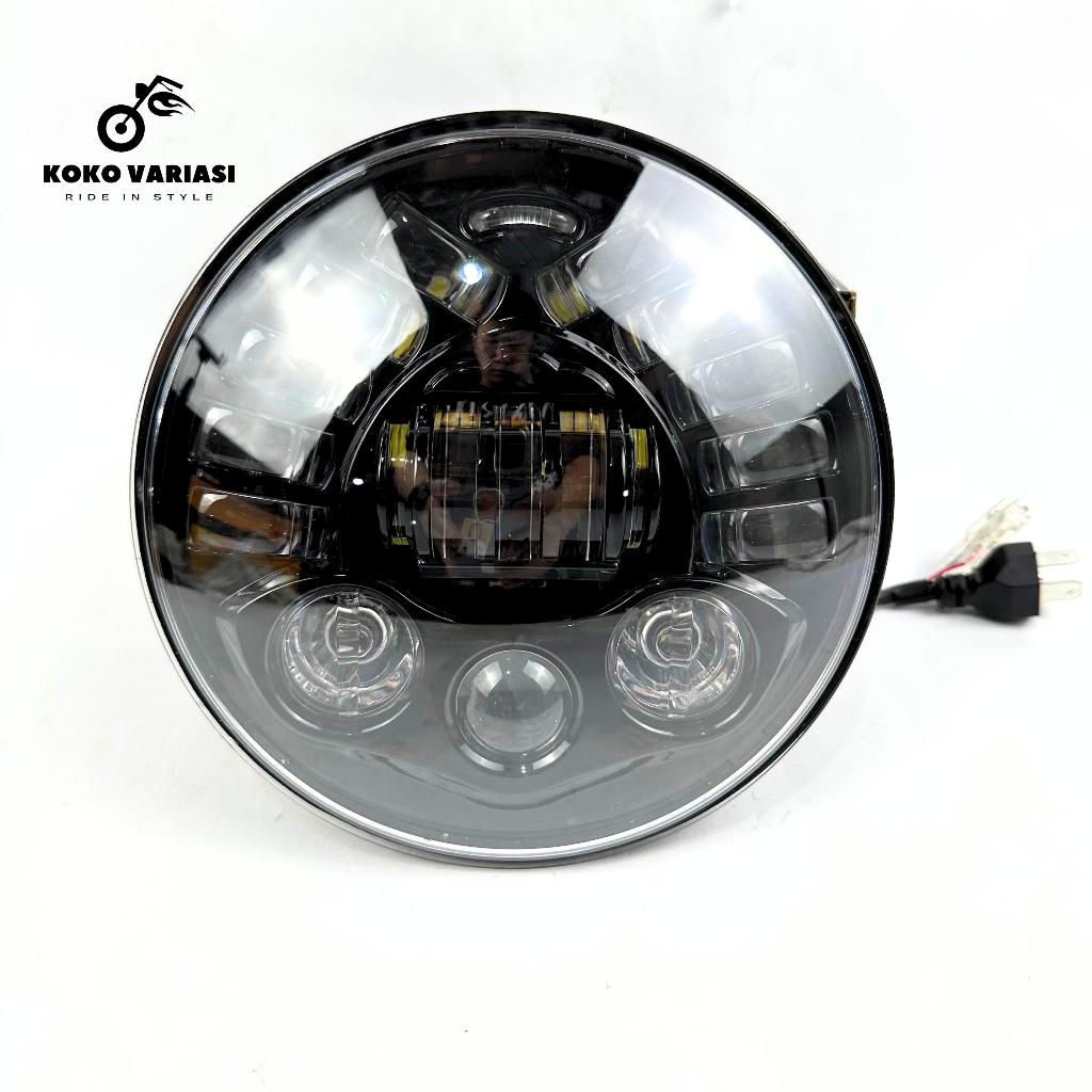 Jual LAMPU DAYMAKER 19 LED 7 INCH PNP BATOK TIGER MEGAPRO SCORPIO NINJA ...