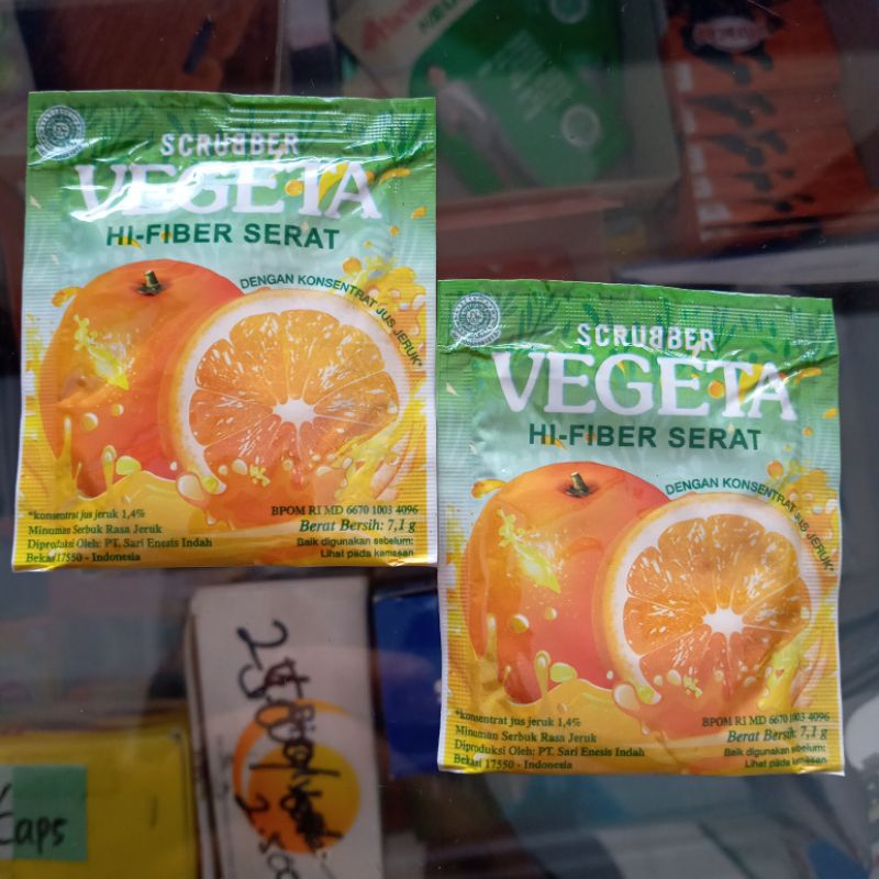 Jual VEGETA SCRUBBER RASA JERUK 1 SACHET | Shopee Indonesia