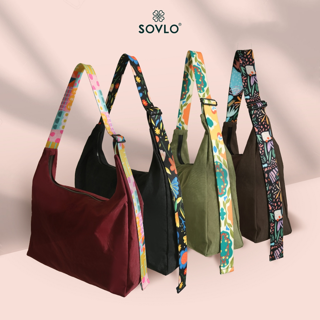 Jual SOVLO Luna Shoulder Sling Bag - Tas Pundak Selempang 2 in 1 ...