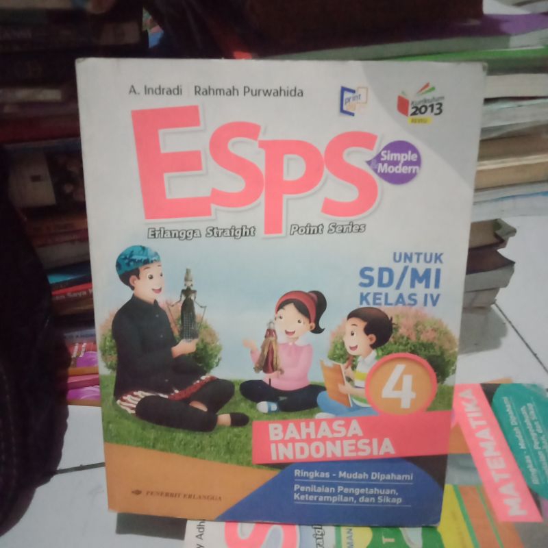 Jual buku esps bahasa Indonesia kelas 4 sd/mi | Shopee Indonesia