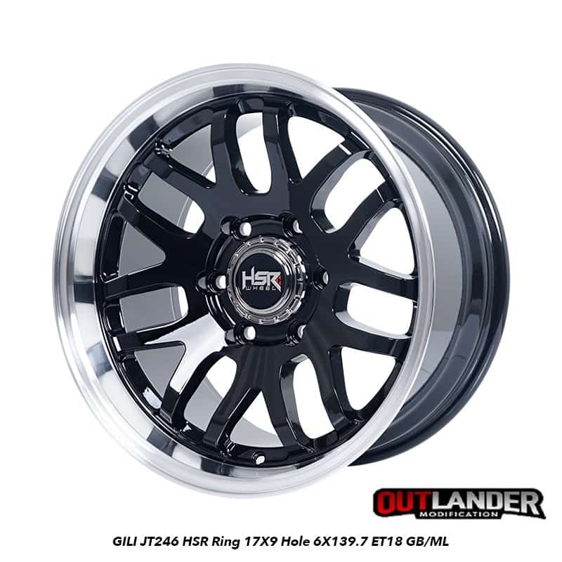 Jual Velg Racing Ring 17 HSR Gili Buat Hardtop Fortuner Triton Everest ...