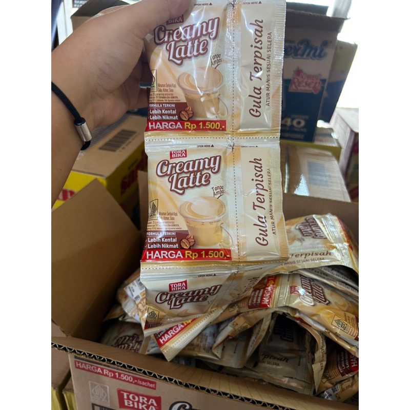 Jual Torabika creamy Latte ( isi 10 sachet)//PAKET HEMAT TORABIKA ...