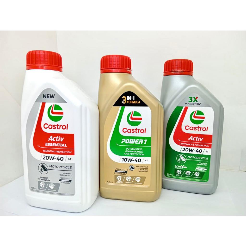 Jual Castrol Oli Motor Non Matic Oil 4T Varian isi 800ML (Dijamin Asli ...