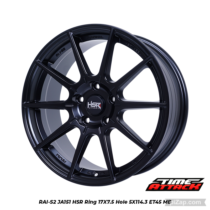 Jual Velg Racing R17 Untuk Mobil Honda Brv Merk HSR Wheel Tipe Rai-S2 ...