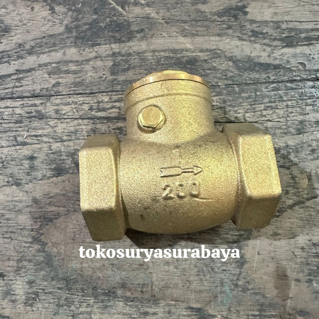 Jual Check valve HQ 1" Check Valve 1" HQ Check valep 1 inch check valve ...