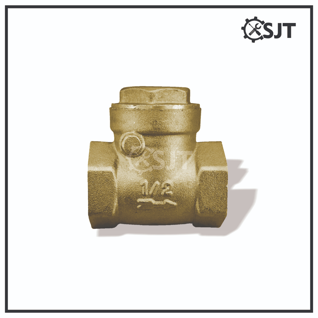 Jual Check Valve Kuningan 1/2 Inch CAB | Shopee Indonesia