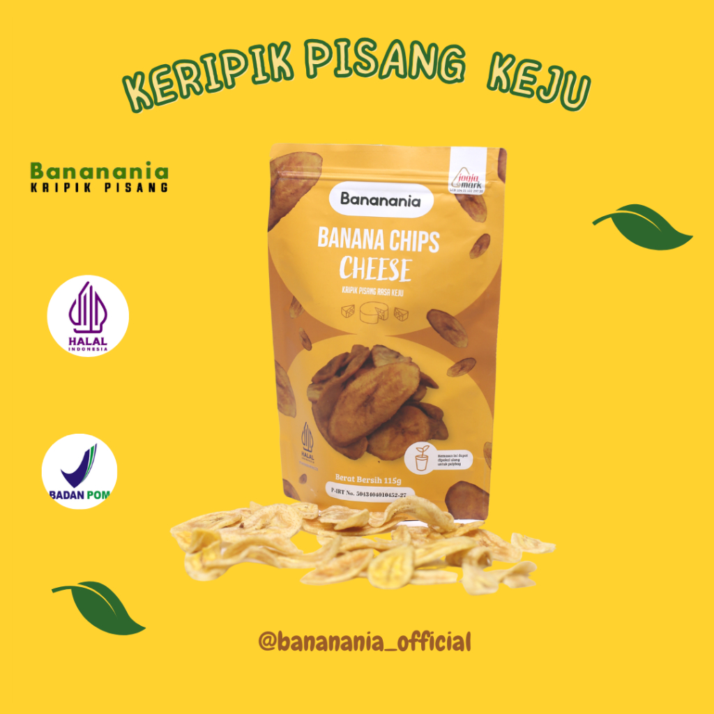 Jual Bananania Banana Chips Cheese | Shopee Indonesia