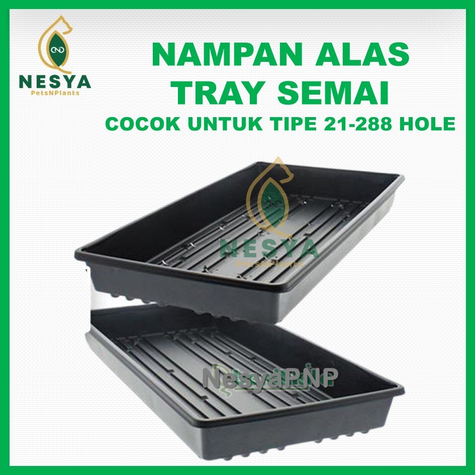 Jual Nampan Alas Tray Semai Traypot Hidroponik Baki Seedling - 1 pcs ...