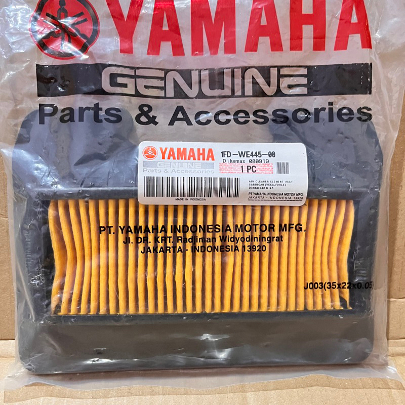 Jual Filter Udara Vega Force Fi Saringan Hawa Udara Vega Force F1 1FD ...