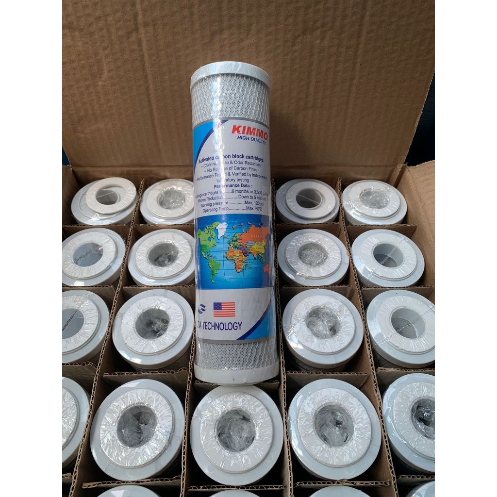 Jual Catridge Filter Air CTO Karbon Blok 10" Taiwan Kimmo - Penyaring ...