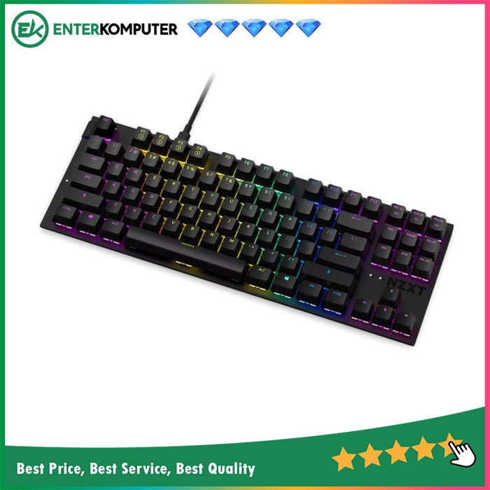 Jual NZXT Function Tenkeyless Black Mechanical Keyboard | Shopee Indonesia