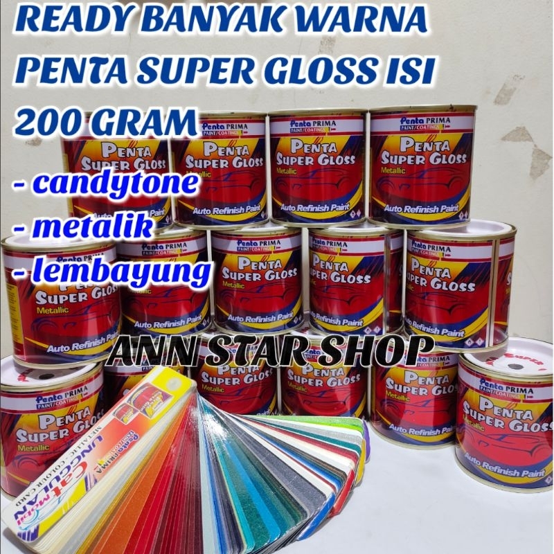 Jual READY BANYAK WARNA CANDYTONE/METALIK/LEMBAYUNG PENTA SUPER GLOSS ...