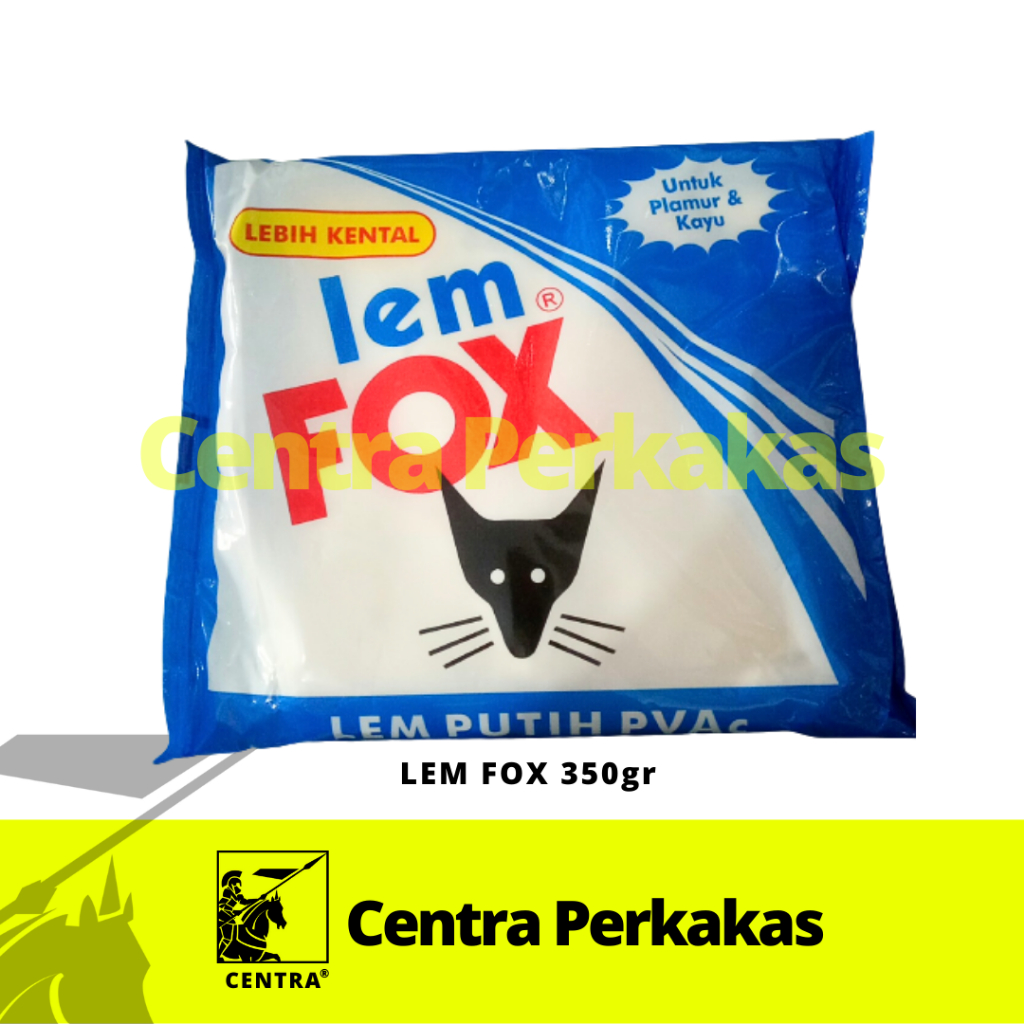Jual Lem Kayu Lem Putih 350gr Lem Kayu Lm Fox | Shopee Indonesia