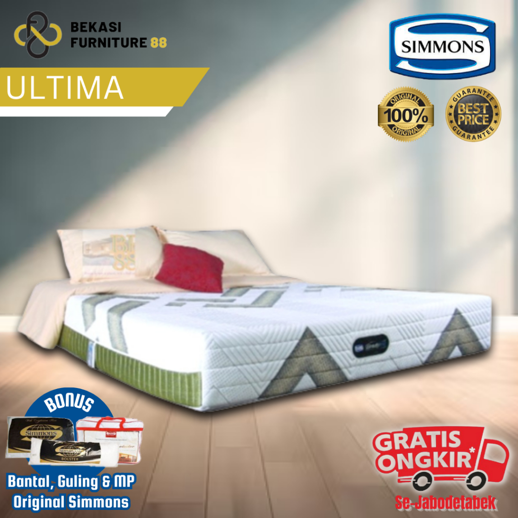 Jual Mattress Only Kasur SIMMONS Spring bed Ultima Kasur Only | Shopee ...