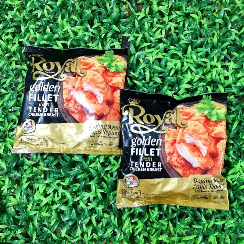 Jual Belfoods Royal Golden Fillet Ayam Lapis Tepung - Berat 250 Gr ...