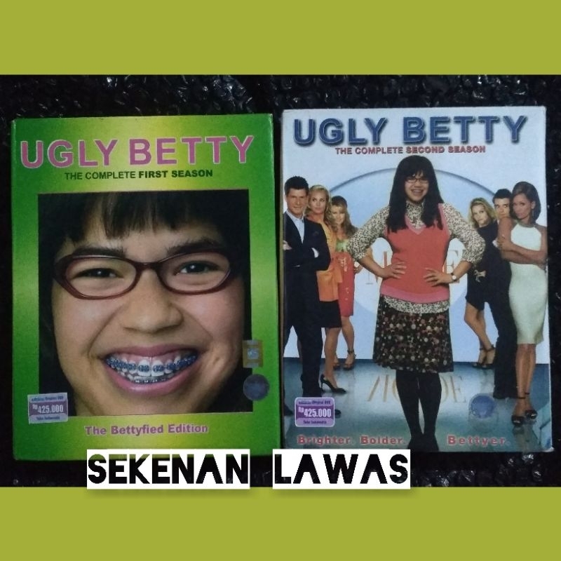 Jual DVD Ugly Betty S1 & S2 /Original /Sub Indonesia /Mulus | Shopee ...